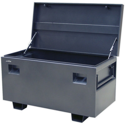 Heavy Duty Steel Site Box - 1220 x 610 x 700mm - Locking Tool Storage ...