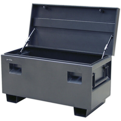 Heavy Duty Steel Truck Box with Locking Mechanism and Recessed Handles ...