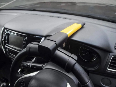 Heavy Duty Steering Wheel Lock Security Safe Van Car T-Bar Design