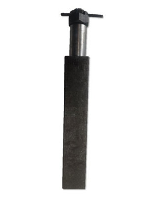 Heavy Duty Stub Axle, 200mm Box x 40mm Shaft With 25mm Thread