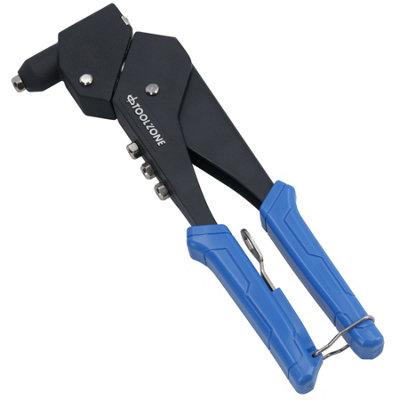 Heavy Duty Swivel Head Pop Riveter Pot Rivet Hand Gun | DIY at B&Q