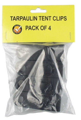 Heavy Duty Tarpaulin Clips/clamps Secure Screw On CLAMPS camping boat ...