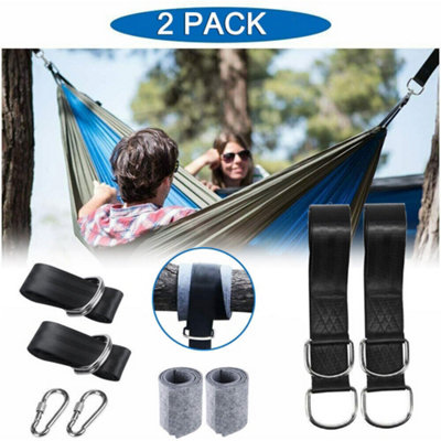 Heavy Duty Tree Swing & Hammock Hanging Kit with Tree Protectors
