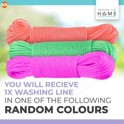 Heavy Duty Washing Line Rope Strong - 20m Washing Line, Rope Washing ...