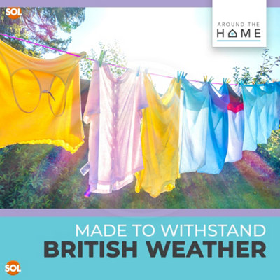 Heavy Duty Washing Line Rope Strong - 20m Washing Line, Rope Washing ...