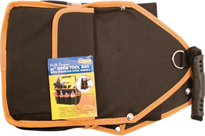 Heavy Duty Waterproof Open Tool Bag Multi Purpose 8 Pockets Storage ...