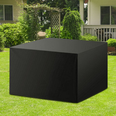 Heavy Duty Waterproof Rattan Cube Cover Outdoor Garden Furniture Rain