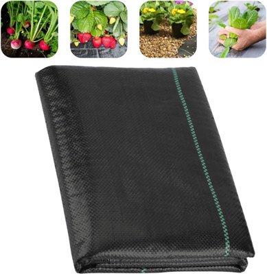Heavy Duty Weed Control Membrane Fabric - Ground Cover - Ideal for ...