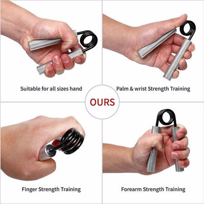 Heavy Hand Gripper Strengthener Grips Wrist Forearm Fitness Wrist ...