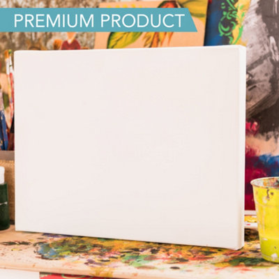 Blank canvas frames store