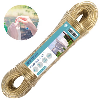 HEFTMAN Steel Clothes Washing Line 50M | DIY at B&Q