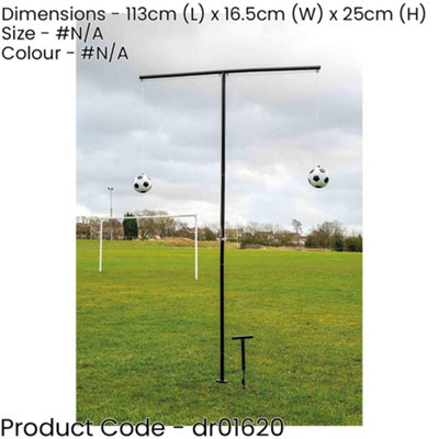 Height Adjustable Football Heading / Headers Training Gantry Pitch ...