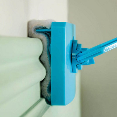 Height Adjustable Skirting Board Cleaner with Swivel Microfibre Head ...