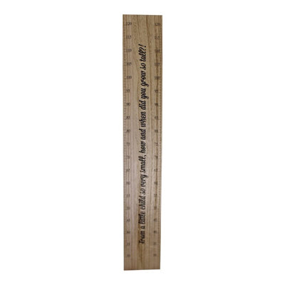 Height Chart Wall Plaque, How Did You Grow So Tall, 100cm