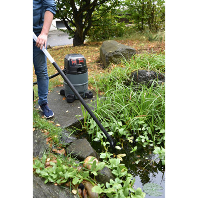 Heissner Pond & Pool Vacuum With Battery Kit Rechargeable Swimming Vac ...