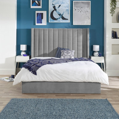 Helix Ottoman Storage Bed, Size King