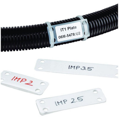 HELLERMANNTYTON - Cable Labels / Identification Tags 100 Pack | DIY at B&Q