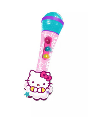 Hello Kitty Hand Microphone with Amplified Speaker