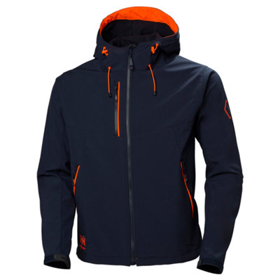 Helly Hansen Chelsea Evolution Hood Softshell Jacket (Navy) (X Small)