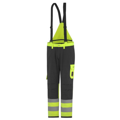 Helly Hansen Workwear Aberdeen Insulated Pant Class 1 (Hi-vis Yellow ...
