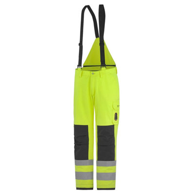 Helly Hansen Workwear Aberdeen Insulated Pant Class 2 (Yellow) (C44 ...
