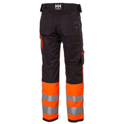 Helly Hansen Workwear Alna 2.0 Work Pant Class 1 (Orange/Black) (C48)