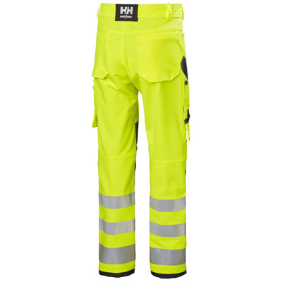 Helly Hansen Workwear Alna 4X Work Pant Class 2 (Yellow/Ebony) (D108)