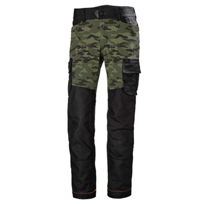 Helly Hansen Workwear Chelsea Evolution Service Pant (Green) (C64) | DIY at B&Q