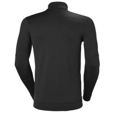 Helly Hansen Workwear HH Lifa Half Zip (Black) (Medium)