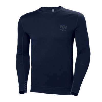 Helly Hansen Workwear HH Lifa Merino Crewneck (Navy) (XXXX Large)