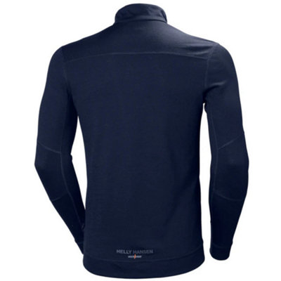 Helly Hansen Workwear HH Lifa Merino Half Zip (Navy) (Medium)