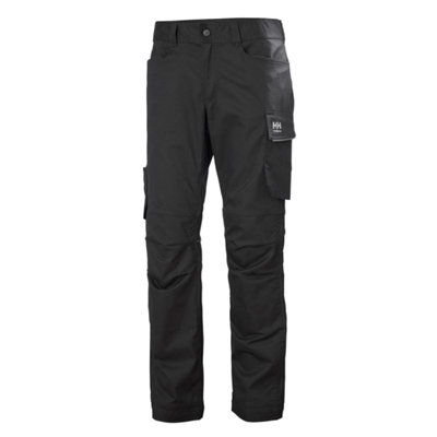 Helly Hansen Workwear Manchester Work Pant (Black) (C44) | DIY at B&Q