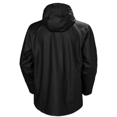 Helly Hansen Workwear Storm Rain Jacket (Black) (Large)