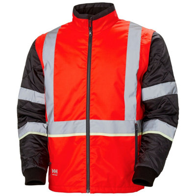 Helly Hansen Workwear Uc-Me Insulator (Hi Vis Red/Ebony) (Large)