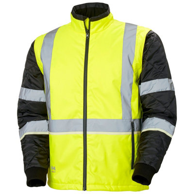 Helly Hansen Workwear Uc-Me Insulator (Hi Vis Yellow/Ebony) (Medium)