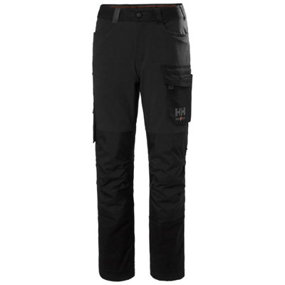Helly Hansen Workwear W Luna 4X Work Pant (Black) (C48) | DIY at B&Q