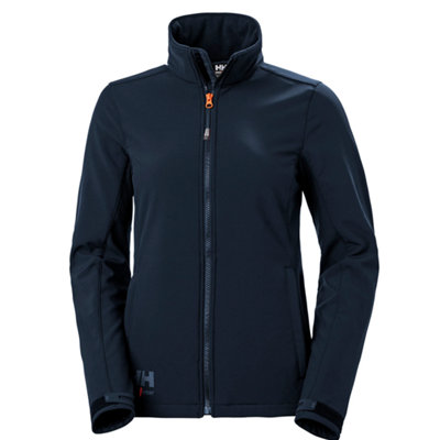 Helly Hansen Workwear Womens Luna Softshell Jacket (Navy) (X Large)