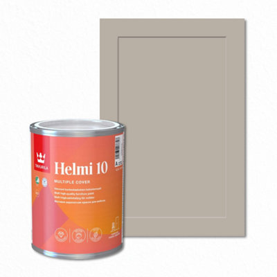 Helmi 10 Durable Wood, Trim & Kitchen Cupboard Paint - 0.25L Claystone V486