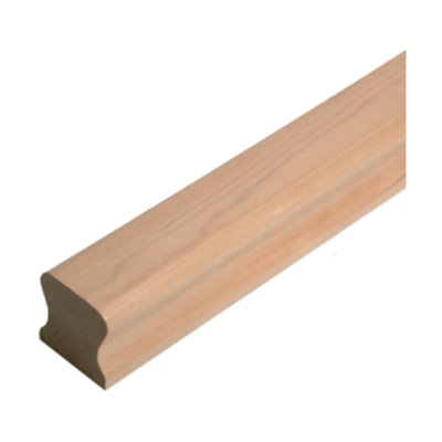 Hemlock Handrail THR 1.2m - No Groove UK Manufactured Traditional ...