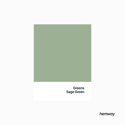 Hemway Chalk Based Furniture Paint Flat Matt Sage Green 1L Shabby Chic ...