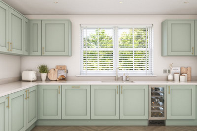 Hemway Chalk Paint Flat Matt Pistachio Green 1L Shabby Chic, Smooth ...