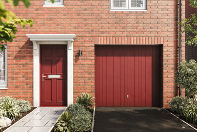 Hemway Deep Terracotta Red Exterior Matt Acrylic Paint 2.5L Tin Durable ...