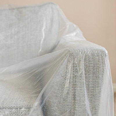 Hemway Extra Large Recyclable Paint Dust Sheet 12ft x 12ft (3.65m x 3 ...
