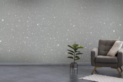 Hemway Glitter for Paint Additive, White Iridescent Ultrafine Size ...