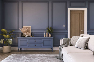 Hemway Interior Matt Acrylic Paint Sample, Dark Lavender, Peel & Stick ...