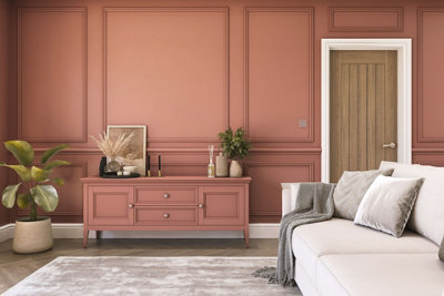 Hemway Interior Paint Matt Acrylic Red Sand 2.5L Tin Durable Emulsion ...