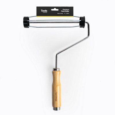 Hemway Premium Bamboo Paint Roller Frame 9 inch Decorating Painting DIY ...