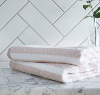 Henley Natural 100% Cotton Bath Sheet | DIY at B&Q