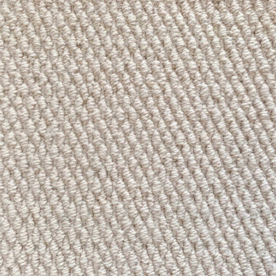 Hereford Luxury 100% Pure Wool Carpet by Remland (Hobnail Carey, 5m x 4m)
