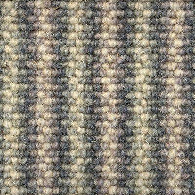 Herringbone Beige Java Stair Runner With 100% Pure Wool Edge 50 700